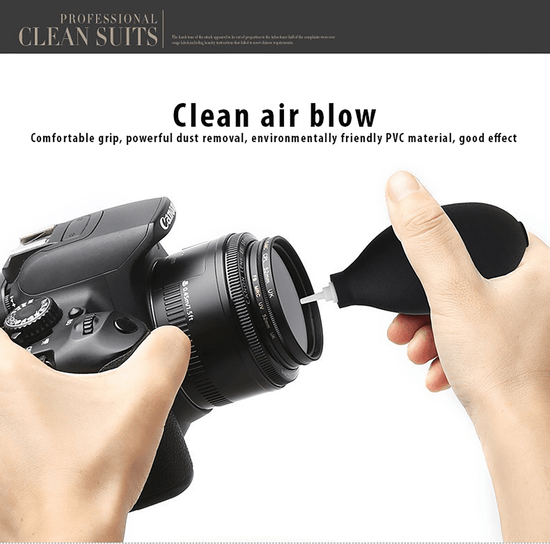 5 in 1 Camera Lens Cleaning Kit with Lens Air Blower/Detergent/Cleaning ...